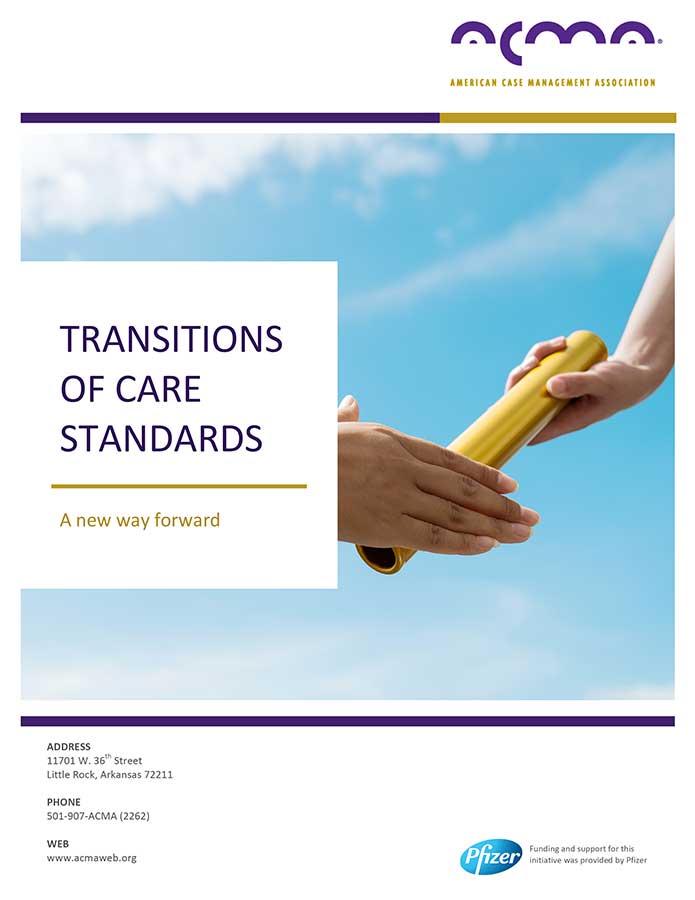 Transition of Care Standards Framework | Transitions of Care